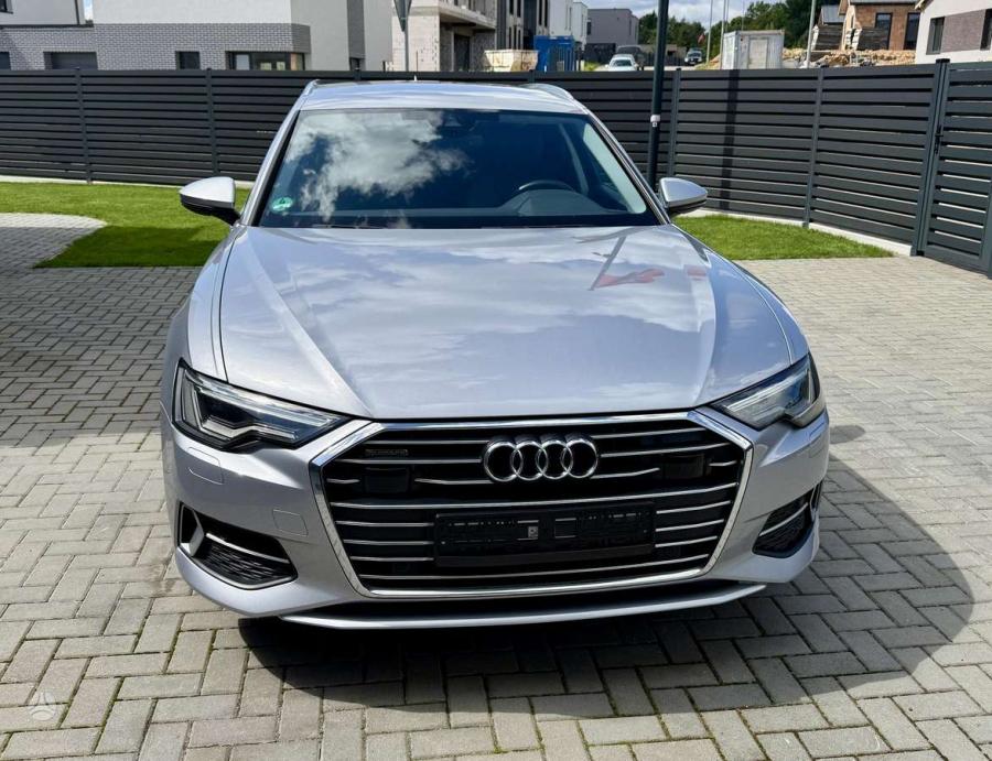 Grey Audi A6 2023 in Vilnius, with an engine capacity of 1.98 L and mileage of 101 thousand km for 27790 €, photo 4 on AUTOMOTO.COM.LV