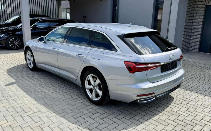 Grey Audi A6 2023 in Vilnius, with an engine capacity of 1.98 L and mileage of 101 thousand km for 27790 €, photo 5 on AUTOMOTO.COM.LV