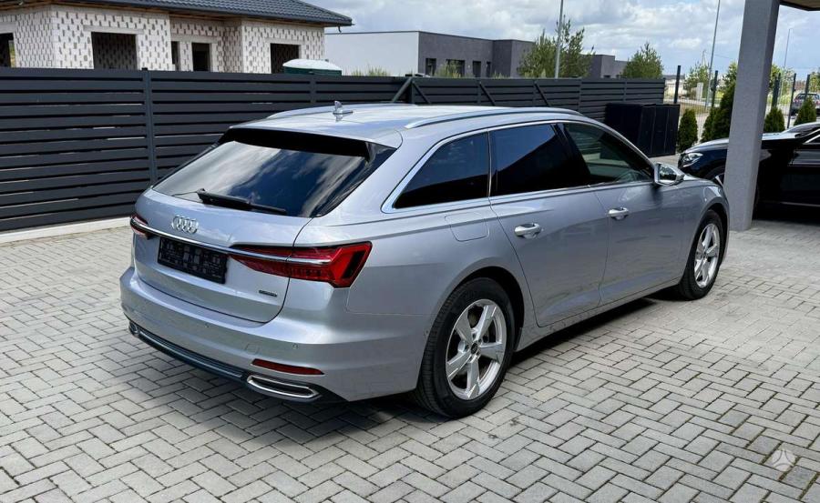 Grey Audi A6 2023 in Vilnius, with an engine capacity of 1.98 L and mileage of 101 thousand km for 27790 €, photo 6 on AUTOMOTO.COM.LV