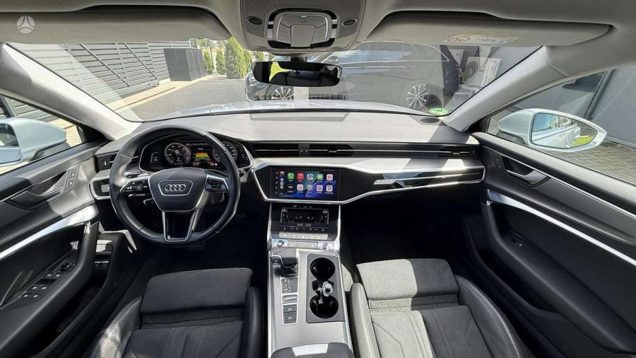 Grey Audi A6 2023 in Vilnius, with an engine capacity of 1.98 L and mileage of 101 thousand km for 27790 €, photo 8 on AUTOMOTO.COM.LV