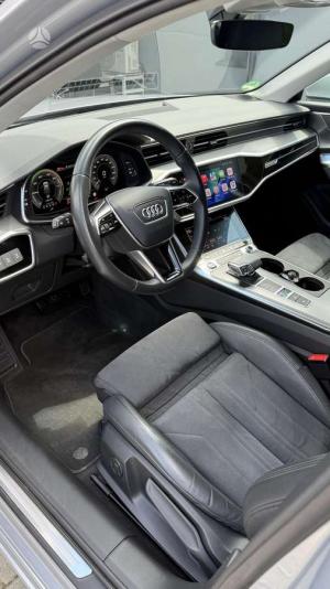 Grey Audi A6 2023 in Vilnius, with an engine capacity of 1.98 L and mileage of 101 thousand km for 27790 €, photo 9 on AUTOMOTO.COM.LV