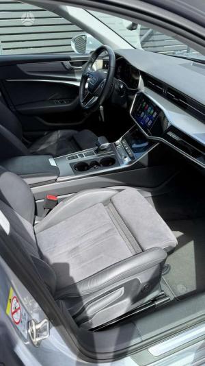 Grey Audi A6 2023 in Vilnius, with an engine capacity of 1.98 L and mileage of 101 thousand km for 27790 €, photo 11 on AUTOMOTO.COM.LV