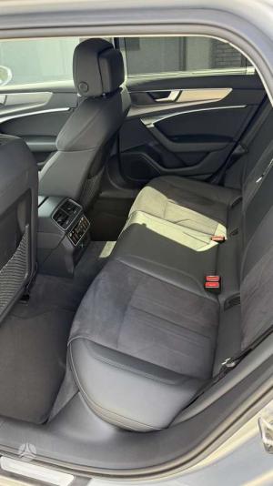 Grey Audi A6 2023 in Vilnius, with an engine capacity of 1.98 L and mileage of 101 thousand km for 27790 €, photo 12 on AUTOMOTO.COM.LV