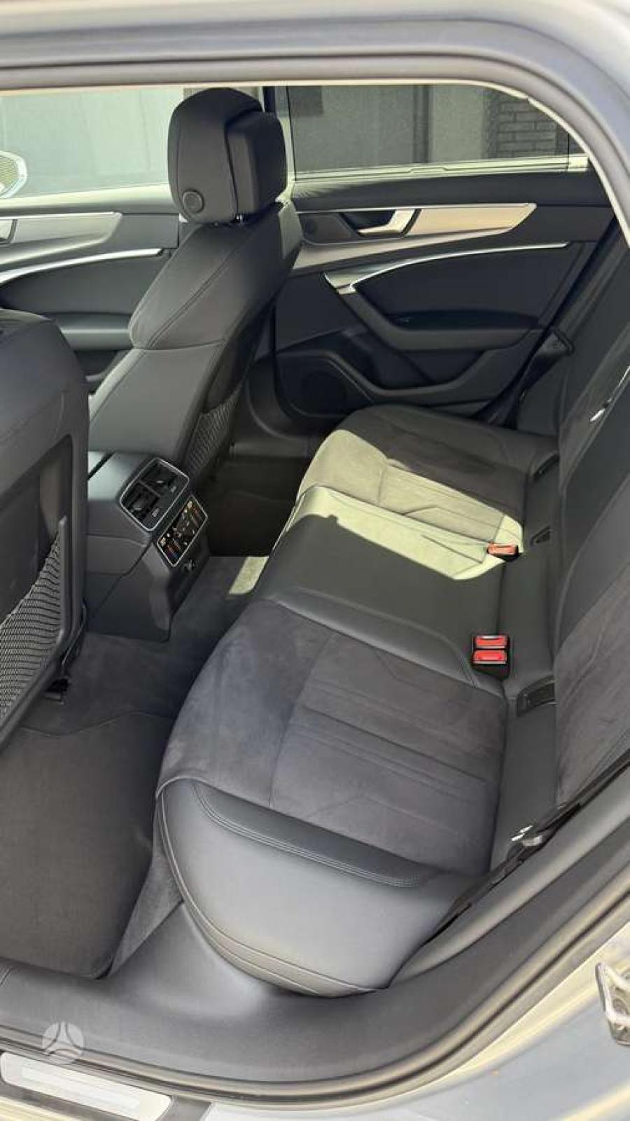 Grey Audi A6 2023 in Vilnius, with an engine capacity of 1.98 L and mileage of 101 thousand km for 27790 €, photo 12 on AUTOMOTO.COM.LV