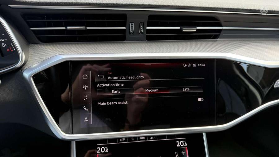 Grey Audi A6 2023 in Vilnius, with an engine capacity of 1.98 L and mileage of 101 thousand km for 27790 €, photo 24 on AUTOMOTO.COM.LV