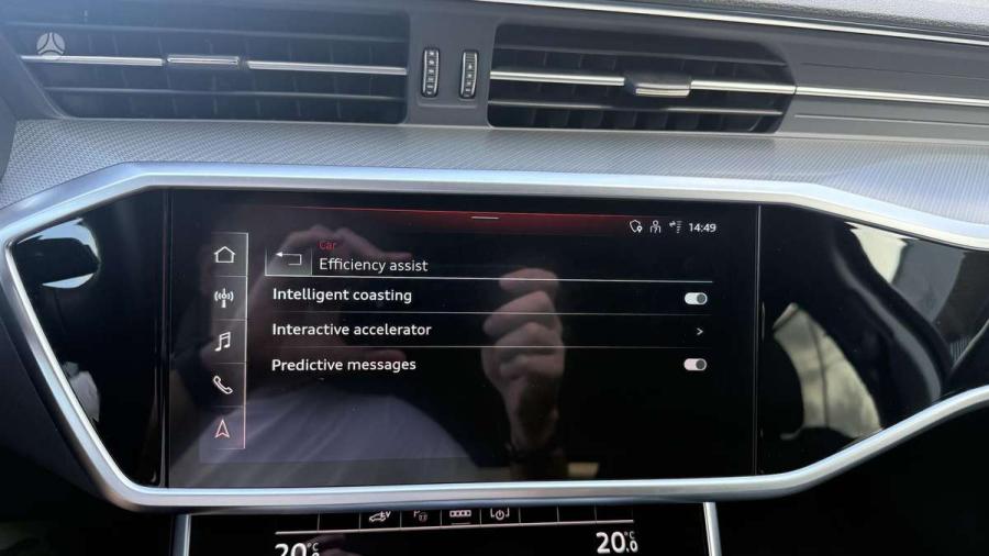 Grey Audi A6 2023 in Vilnius, with an engine capacity of 1.98 L and mileage of 101 thousand km for 27790 €, photo 26 on AUTOMOTO.COM.LV