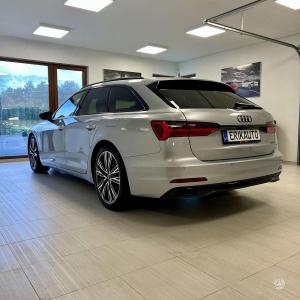 Grey Audi A6 2023 in Raseiniai, with an engine capacity of 1.98 L and mileage of 52 thousand km for 29990 €, photo 4 on AUTOMOTO.COM.LV