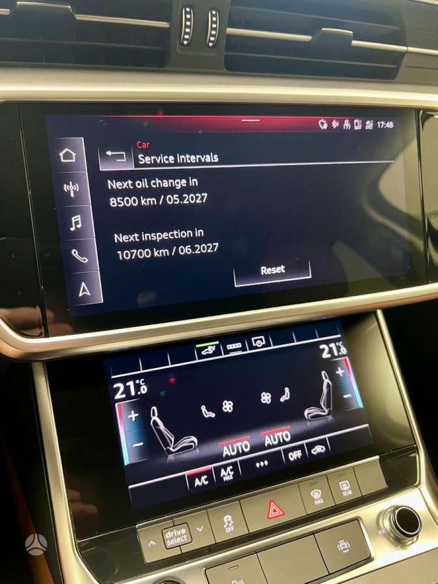 Grey Audi A6 2023 in Raseiniai, with an engine capacity of 1.98 L and mileage of 52 thousand km for 29990 €, photo 21 on AUTOMOTO.COM.LV