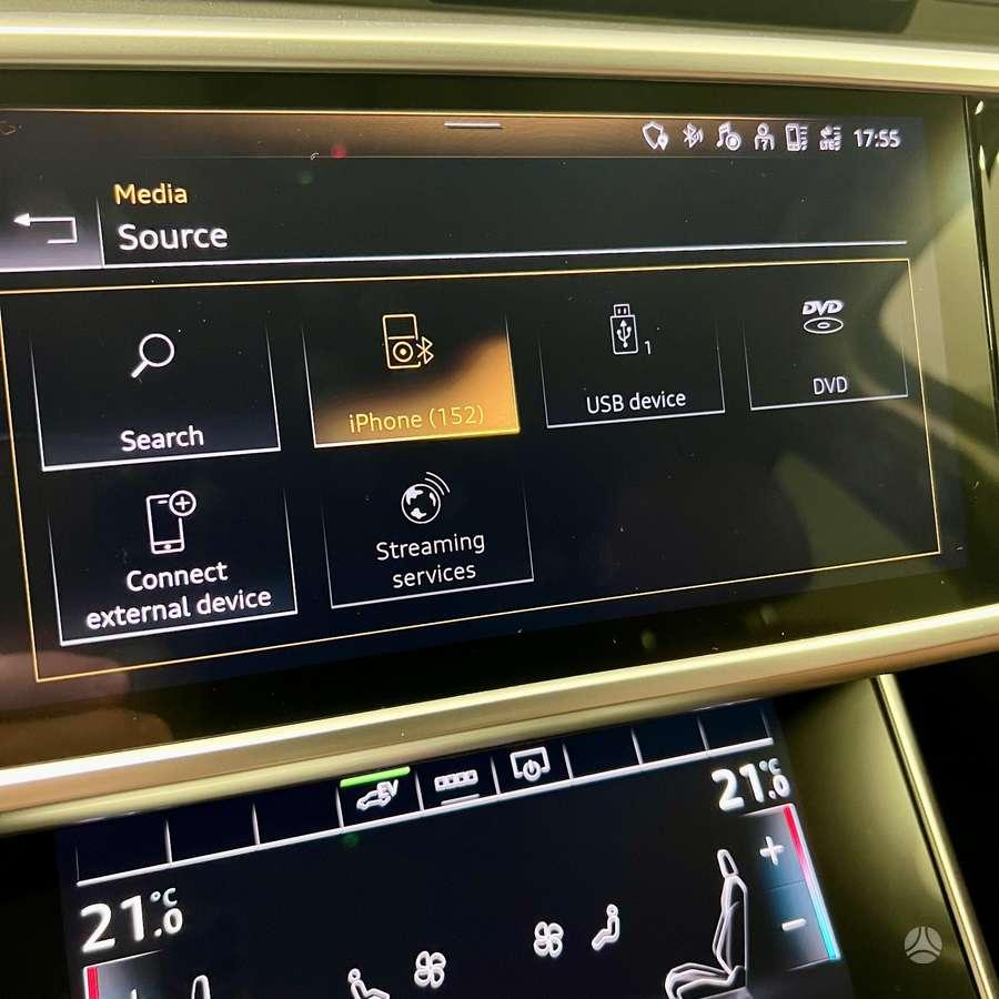Grey Audi A6 2023 in Raseiniai, with an engine capacity of 1.98 L and mileage of 52 thousand km for 29990 €, photo 24 on AUTOMOTO.COM.LV
