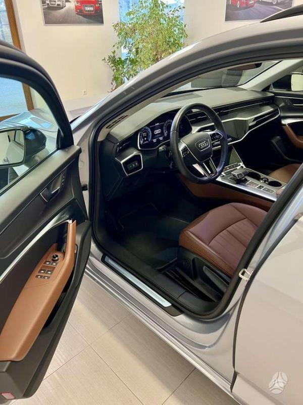 Pelēks Audi A6 2023 Raseiniai, ar dzinēja tilpumu 1.98 L un nobraukumu 52 tūkst. km par 31990 €, foto 9 vietnē AUTOMOTO.COM.LV