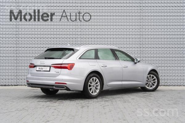 Grey Audi A6 2023 in Riga, with an engine capacity of 2.00 L and mileage of 150 thousand km for 30500 €, photo 5 on AUTOMOTO.COM.LV