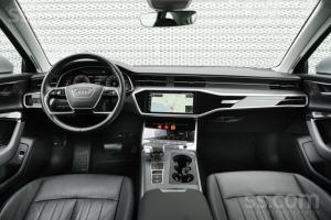 Grey Audi A6 2023 in Riga, with an engine capacity of 2.00 L and mileage of 150 thousand km for 30500 €, photo 7 on AUTOMOTO.COM.LV