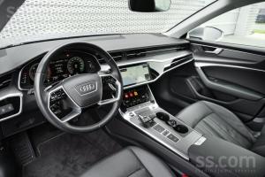 Grey Audi A6 2023 in Riga, with an engine capacity of 2.00 L and mileage of 150 thousand km for 30500 €, photo 11 on AUTOMOTO.COM.LV