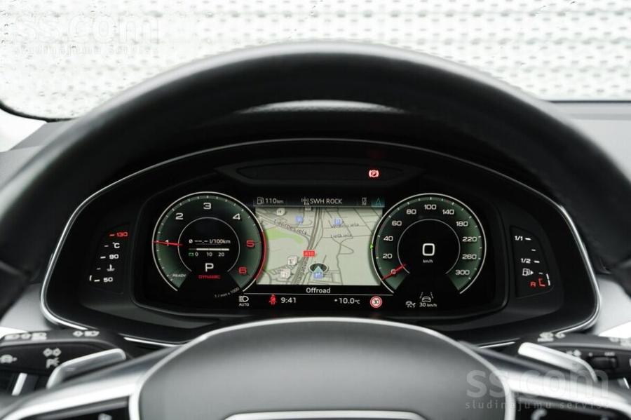 Grey Audi A6 2023 in Riga, with an engine capacity of 2.00 L and mileage of 150 thousand km for 30500 €, photo 15 on AUTOMOTO.COM.LV