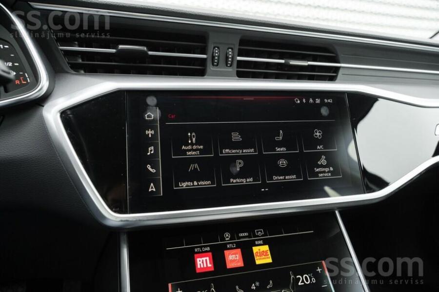 Grey Audi A6 2023 in Riga, with an engine capacity of 2.00 L and mileage of 150 thousand km for 30500 €, photo 20 on AUTOMOTO.COM.LV