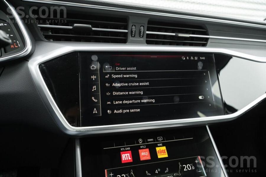 Grey Audi A6 2023 in Riga, with an engine capacity of 2.00 L and mileage of 150 thousand km for 30500 €, photo 23 on AUTOMOTO.COM.LV