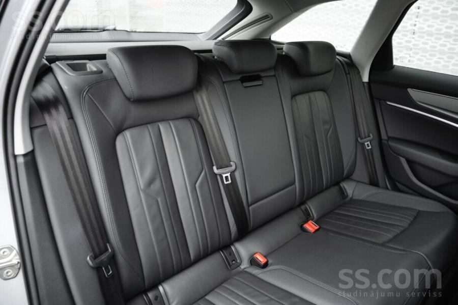 Grey Audi A6 2023 in Riga, with an engine capacity of 2.00 L and mileage of 150 thousand km for 30500 €, photo 29 on AUTOMOTO.COM.LV