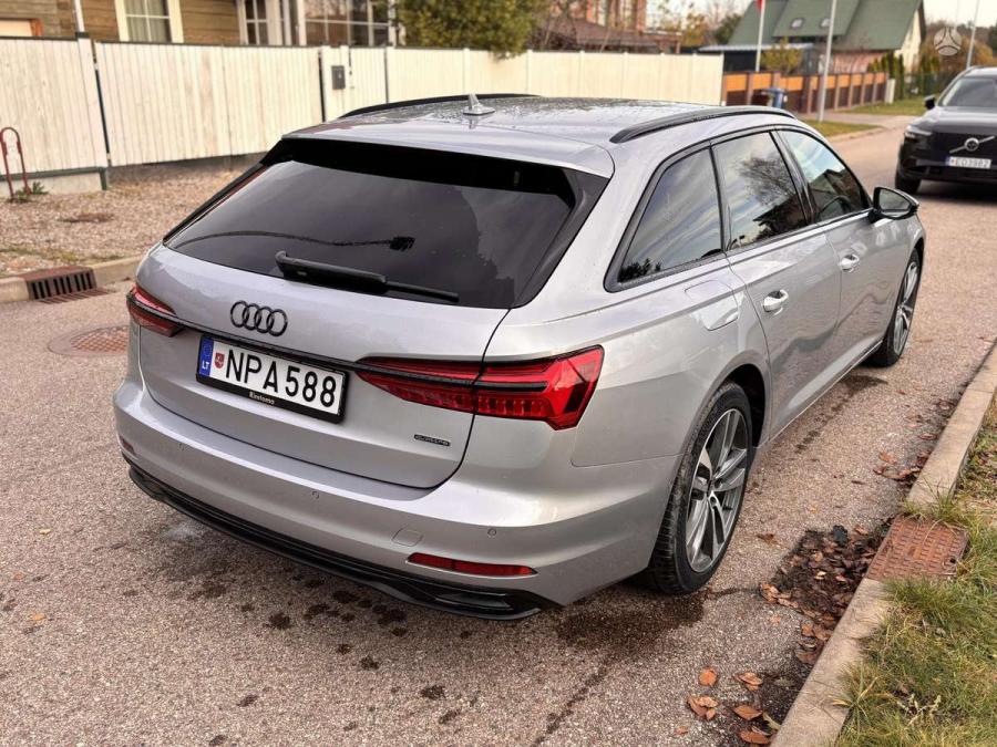 Grey Audi A6 2025 in Vilnius, with an engine capacity of 2.97 L and mileage of 10 thousand km for 55000 €, photo 3 on AUTOMOTO.COM.LV