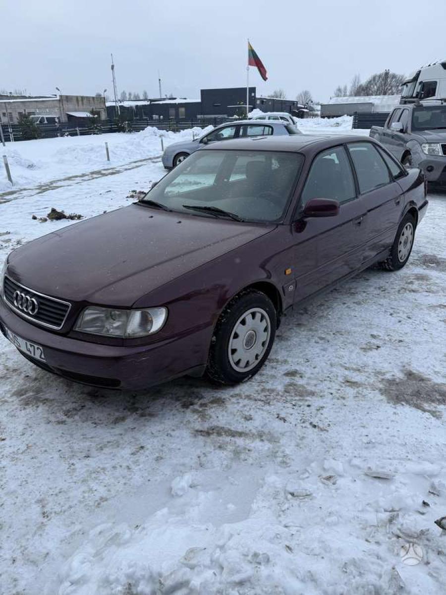 Sarkans Audi A6 1994 Šilutė, ar dzinēja tilpumu 2.46 L un nobraukumu 400 tūkst. km par 1250 €, foto 8 vietnē AUTOMOTO.COM.LV