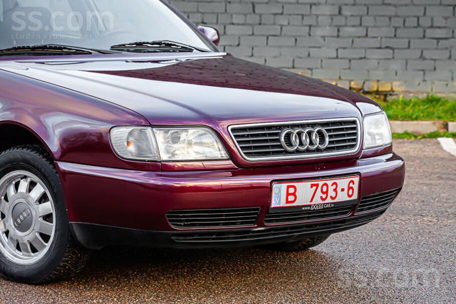 Red Audi A6 1996 in Tukums, with an engine capacity of 2.50 L and mileage of 0 thousand km for 4990 €, photo 4 on AUTOMOTO.COM.LV