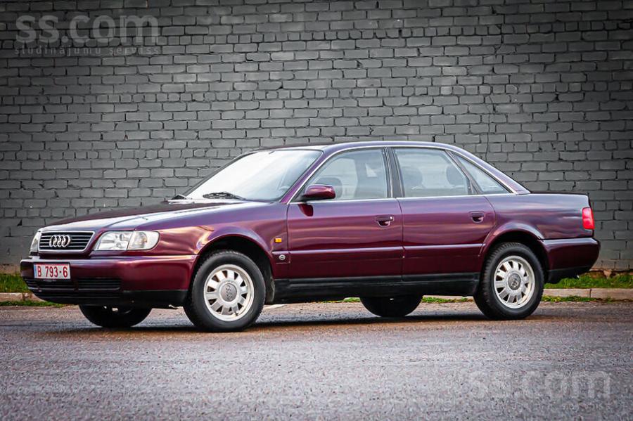 Red Audi A6 1996 in Tukums, with an engine capacity of 2.50 L and mileage of 0 thousand km for 4990 €, photo 10 on AUTOMOTO.COM.LV