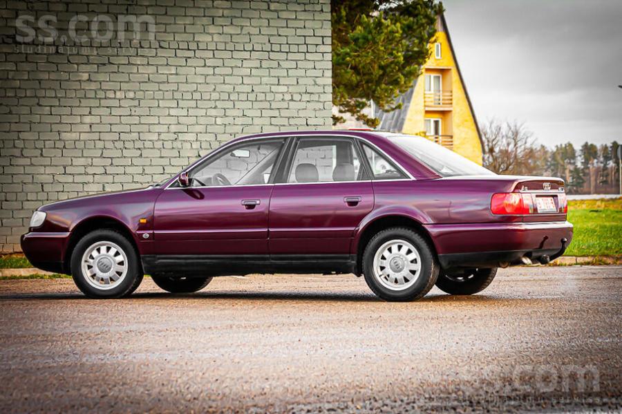 Red Audi A6 1996 in Tukums, with an engine capacity of 2.50 L and mileage of 0 thousand km for 4990 €, photo 12 on AUTOMOTO.COM.LV