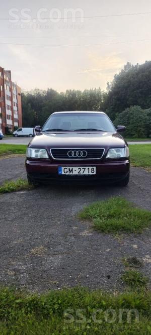 Red Audi A6 1996 in Bauska, with an engine capacity of 1.80 L and mileage of 165 thousand km for 2400 €, photo 4 on AUTOMOTO.COM.LV