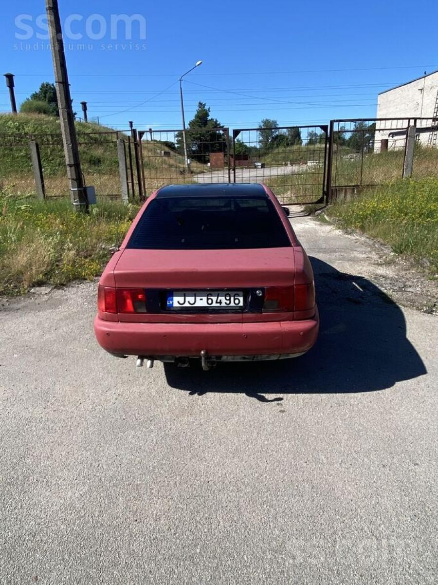 Sarkans Audi A6 1996 Liepāja, ar dzinēja tilpumu 2.50 L un nobraukumu 578 tūkst. km par 1050 €, foto 5 vietnē AUTOMOTO.COM.LV