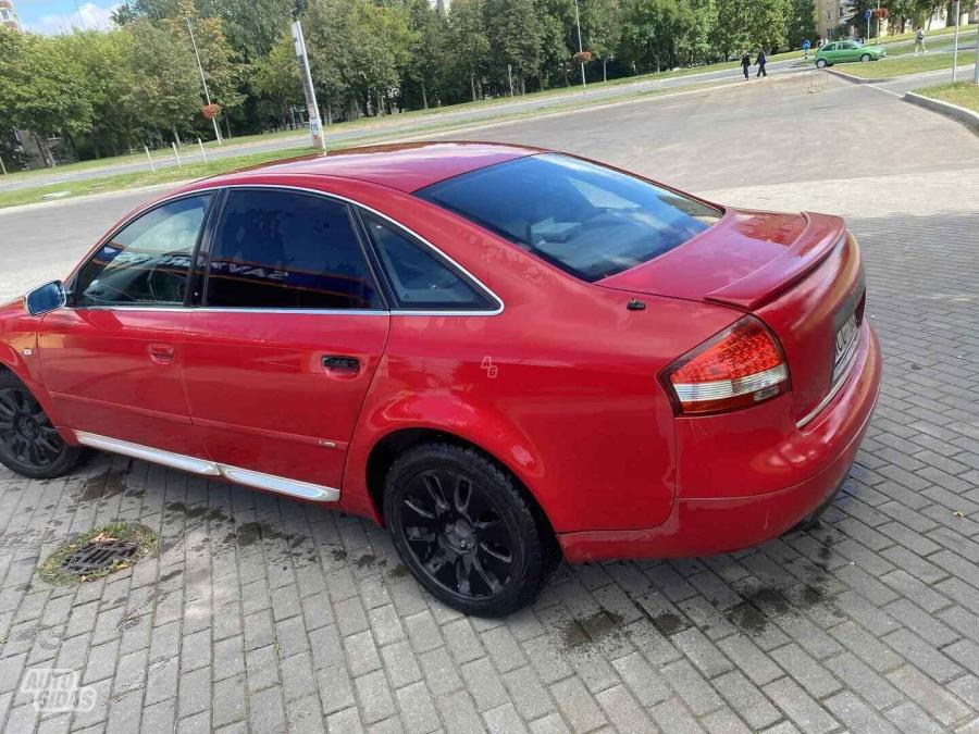 Красный Ауди А6 1997 в Паневежис, объемом двигателя 1.90 л и пробегом 390 тыс. км за 1000 €, фото 6 на AUTOMOTO.COM.LV