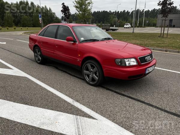 Sarkans Audi A6 1997 Bauska, ar dzinēja tilpumu 2.50 L un nobraukumu 512 tūkst. km par 2100 €, foto 1 vietnē AUTOMOTO.COM.LV