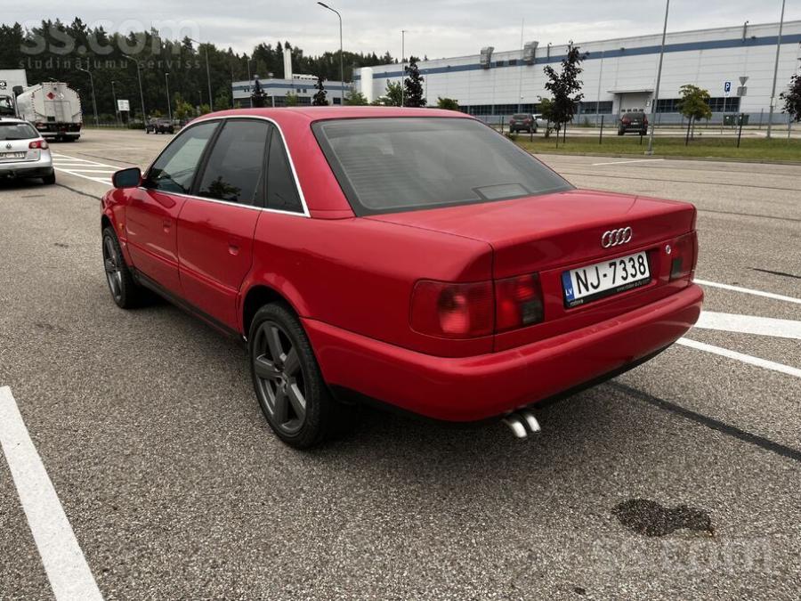 Sarkans Audi A6 1997 Bauska, ar dzinēja tilpumu 2.50 L un nobraukumu 512 tūkst. km par 2100 €, foto 3 vietnē AUTOMOTO.COM.LV
