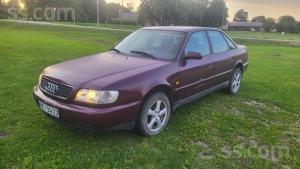 Sarkans Audi A6 1997 Valmiera, ar dzinēja tilpumu 1.80 L un nobraukumu 349 tūkst. km par 1100 €, foto  vietnē AUTOMOTO.COM.LV