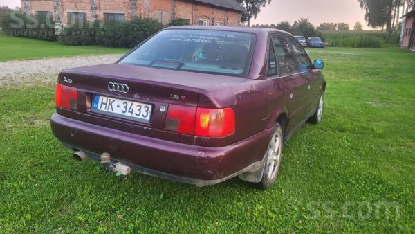 Sarkans Audi A6 1997 Valmiera, ar dzinēja tilpumu 1.80 L un nobraukumu 349 tūkst. km par 1100 €, foto 3 vietnē AUTOMOTO.COM.LV