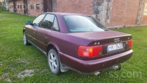 Red Audi A6 1997 in Valmiera, with an engine capacity of 1.80 L and mileage of 349 thousand km for 1100 €, photo 5 on AUTOMOTO.COM.LV
