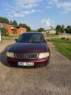 Sarkans Audi A6 1997 Ludza, ar dzinēja tilpumu 1.90 L un nobraukumu 358 tūkst. km par 1200 €, foto  vietnē AUTOMOTO.COM.LV