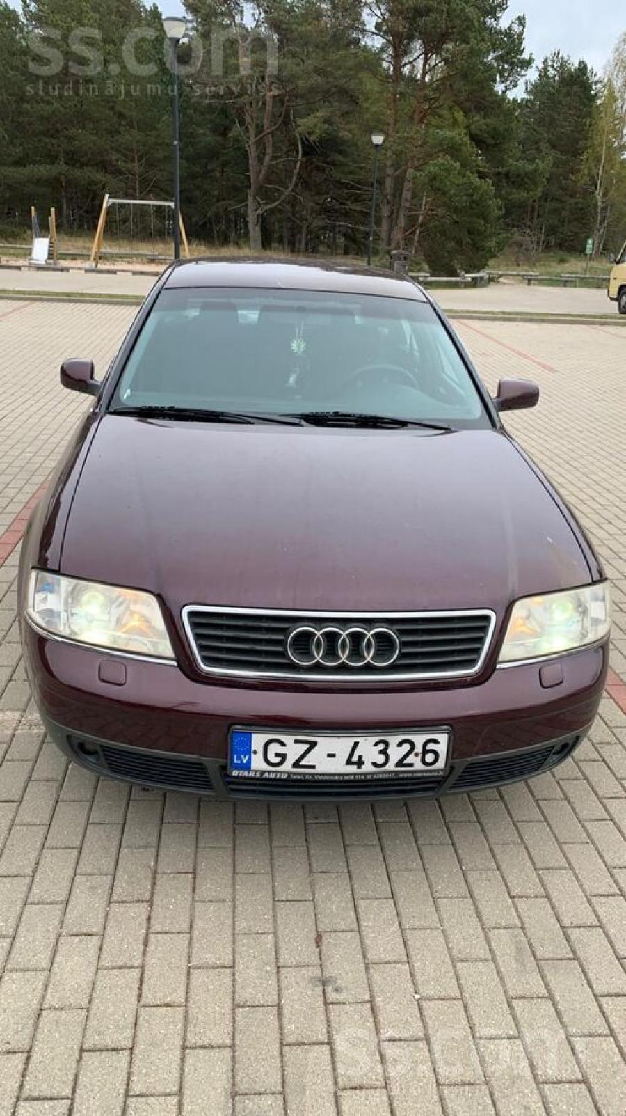 Sarkans Audi A6 1998 Talsi, ar dzinēja tilpumu 2.40 L un nobraukumu 260 tūkst. km par 1199 €, foto 1 vietnē AUTOMOTO.COM.LV