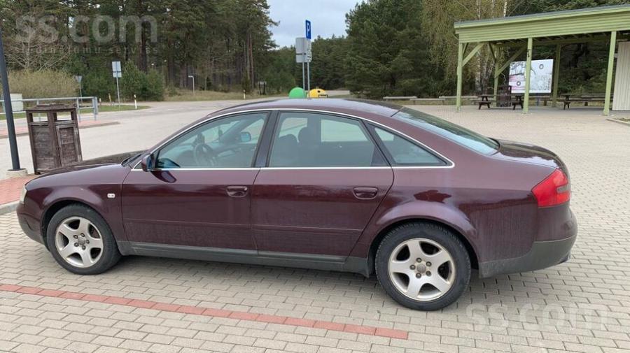 Sarkans Audi A6 1998 Talsi, ar dzinēja tilpumu 2.40 L un nobraukumu 260 tūkst. km par 1199 €, foto 3 vietnē AUTOMOTO.COM.LV