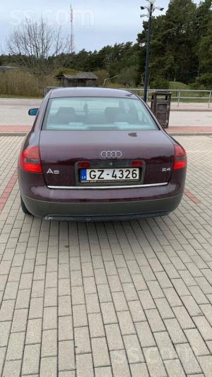 Sarkans Audi A6 1998 Talsi, ar dzinēja tilpumu 2.40 L un nobraukumu 260 tūkst. km par 1199 €, foto 4 vietnē AUTOMOTO.COM.LV