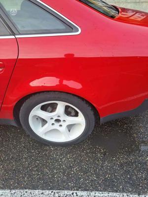 Red Audi A6 1999 in Kaunas, with an engine capacity of 2.40 L and mileage of 320 thousand km for 1650 €, photo 6 on AUTOMOTO.COM.LV