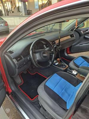 Red Audi A6 1999 in Kaunas, with an engine capacity of 2.40 L and mileage of 320 thousand km for 1650 €, photo 12 on AUTOMOTO.COM.LV