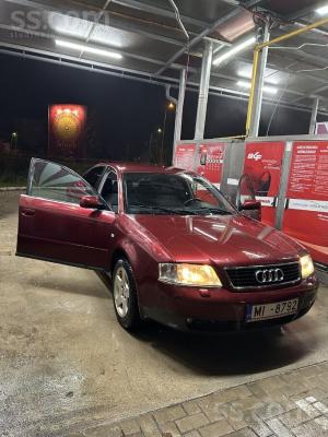 Red Audi A6 2000 in Riga, with an engine capacity of 1.80 L and mileage of 320 thousand km for 1350 €, photo 3 on AUTOMOTO.COM.LV