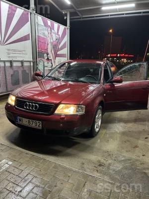 Red Audi A6 2000 in Riga, with an engine capacity of 1.80 L and mileage of 320 thousand km for 1350 €, photo 4 on AUTOMOTO.COM.LV