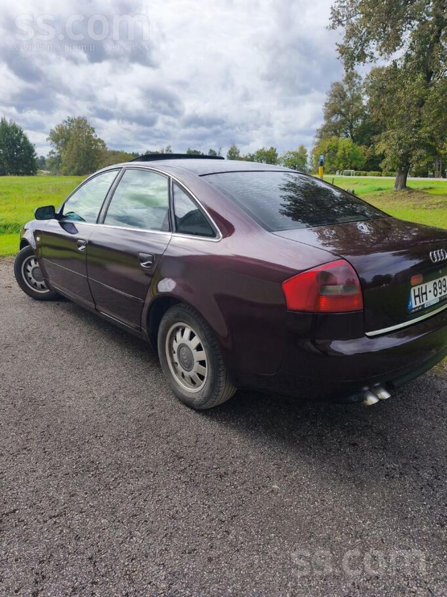 Red Audi A6 2001 in Balvi, with an engine capacity of 1.90 L and mileage of 475 thousand km for 2150 €, photo 4 on AUTOMOTO.COM.LV
