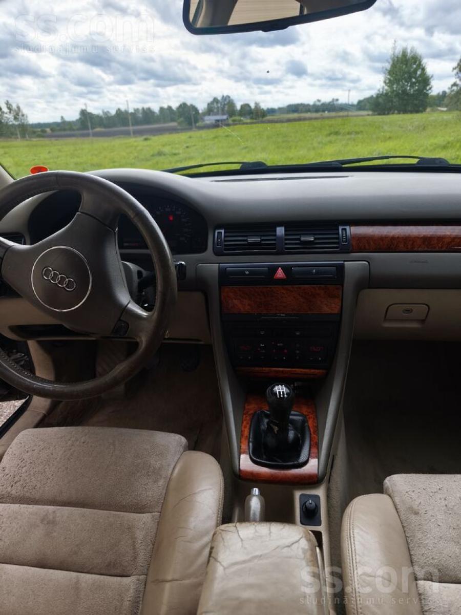 Red Audi A6 2001 in Balvi, with an engine capacity of 1.90 L and mileage of 475 thousand km for 2150 €, photo 7 on AUTOMOTO.COM.LV