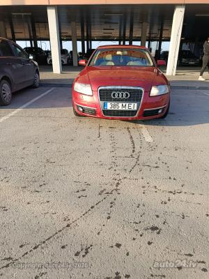 Sarkans Audi A6 2004 Tallina, ar dzinēja tilpumu 2.40 L un nobraukumu 240 tūkst. km par 2300 €, foto  vietnē AUTOMOTO.COM.LV