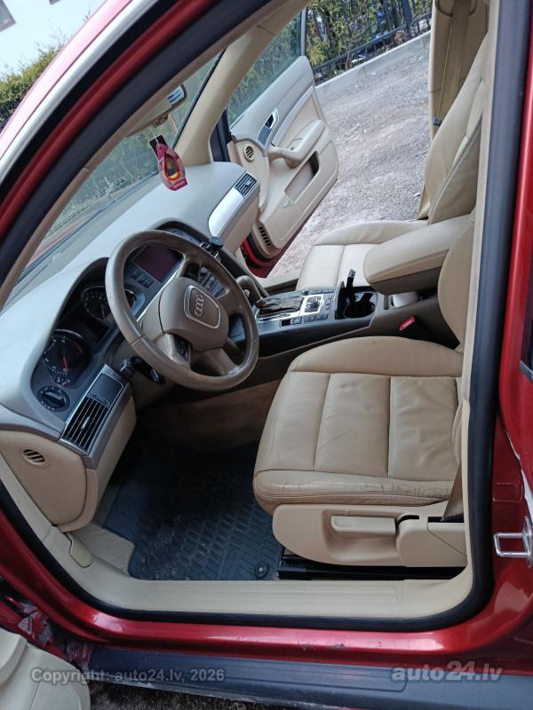 Red Audi A6 2004 in Tallinn, with an engine capacity of 2.40 L and mileage of 240 thousand km for 2300 €, photo 7 on AUTOMOTO.COM.LV