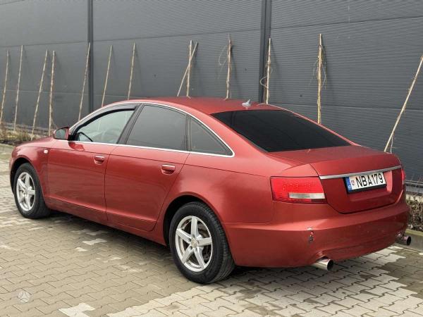 Sarkans Audi A6 2005 Viļņa, ar dzinēja tilpumu 2.97 L un nobraukumu 328 tūkst. km par 4150 €, foto 3 vietnē AUTOMOTO.COM.LV
