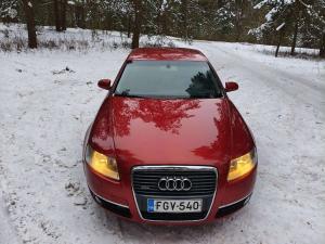 Sarkans Audi A6 2005 Utena, ar dzinēja tilpumu 2.97 L un nobraukumu 368 tūkst. km par 4350 €, foto 2 vietnē AUTOMOTO.COM.LV