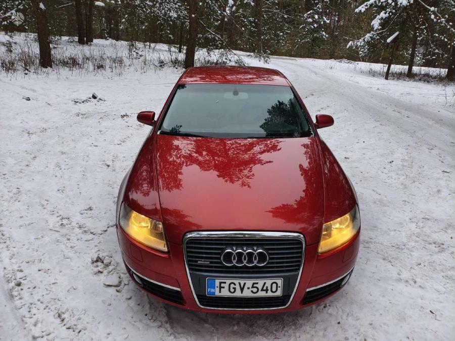 Sarkans Audi A6 2005 Utena, ar dzinēja tilpumu 2.97 L un nobraukumu 368 tūkst. km par 4350 €, foto 2 vietnē AUTOMOTO.COM.LV
