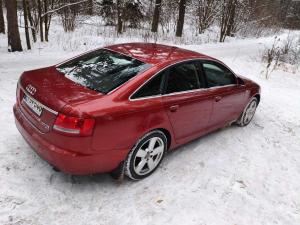 Sarkans Audi A6 2005 Utena, ar dzinēja tilpumu 2.97 L un nobraukumu 368 tūkst. km par 4350 €, foto 4 vietnē AUTOMOTO.COM.LV